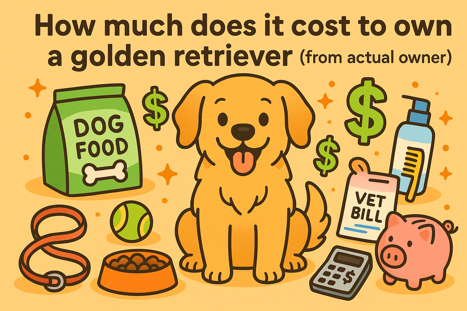 Golden Retriever Cost: Real Owner Breakdown (2025 UK & US Prices ...